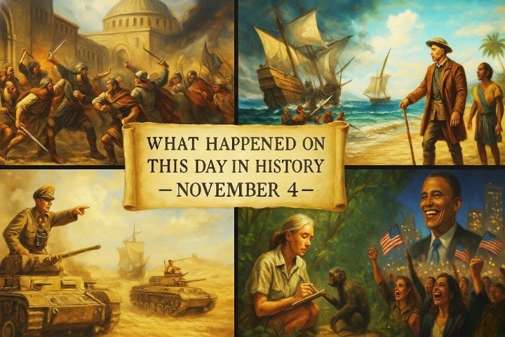 What Happened On This Day In History November 4: Surprising Facts
